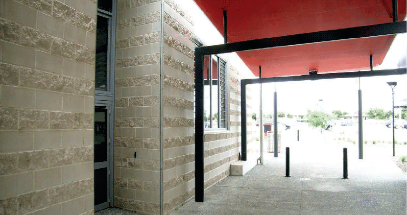 Planter Split Face Block Pictures 4x8x12 Split Face Return Corner